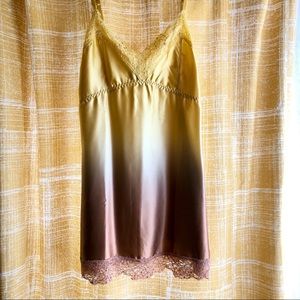 Moda International | Tops | Ombre Silk Slip Top By Moda | Poshmark